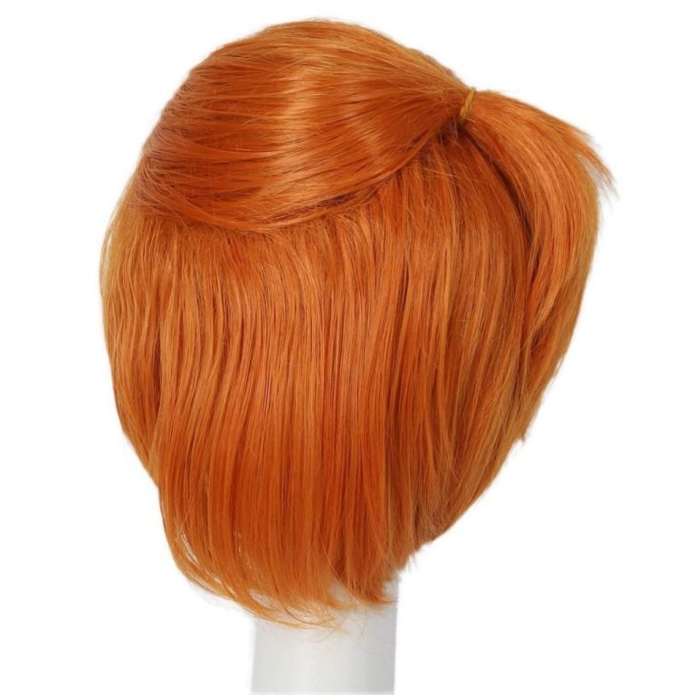 Xcoser Pokemon Misty Wig Anime Misty Cosplay Short Orange Hair Costume ...
