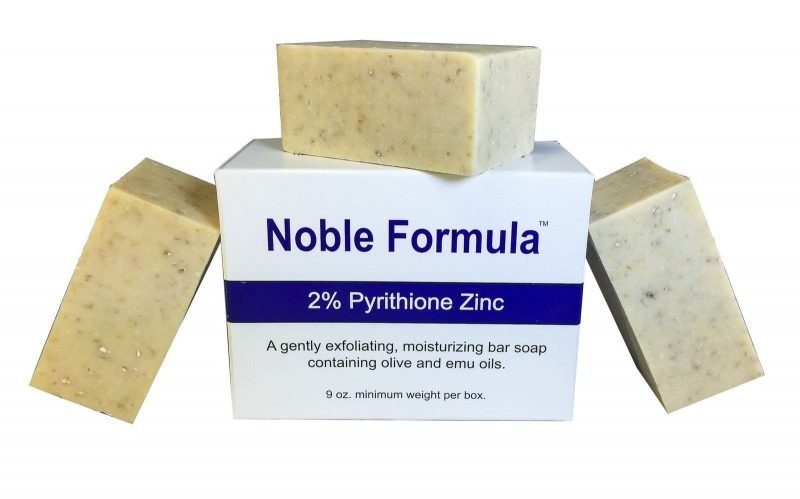 Noble Formula 2% Pyrithione Zinc (Znp) Bar Soap 3 Oz Each (3 Pack) Hand ...