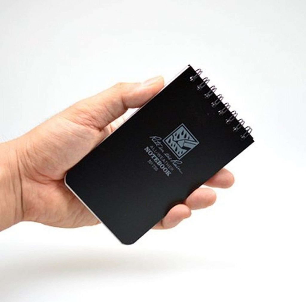 3X5 Blk Spiral Notebook - Swiftsly