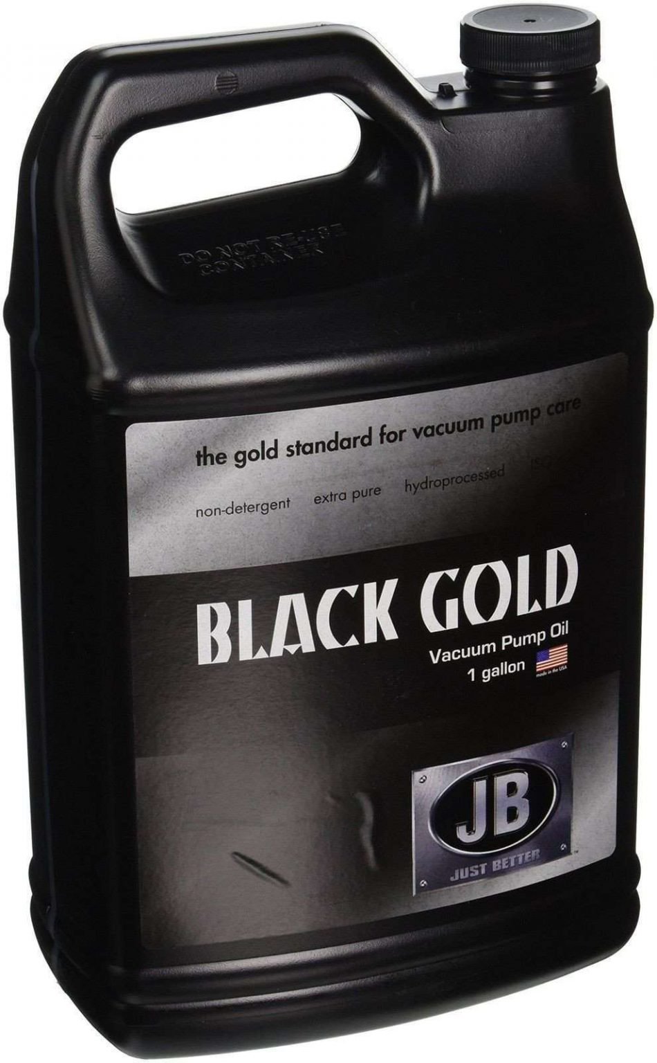 Jb Industries Dvo-24 Bottle Of Black Gold Vacuum Pump Oil 1 Gallon ...