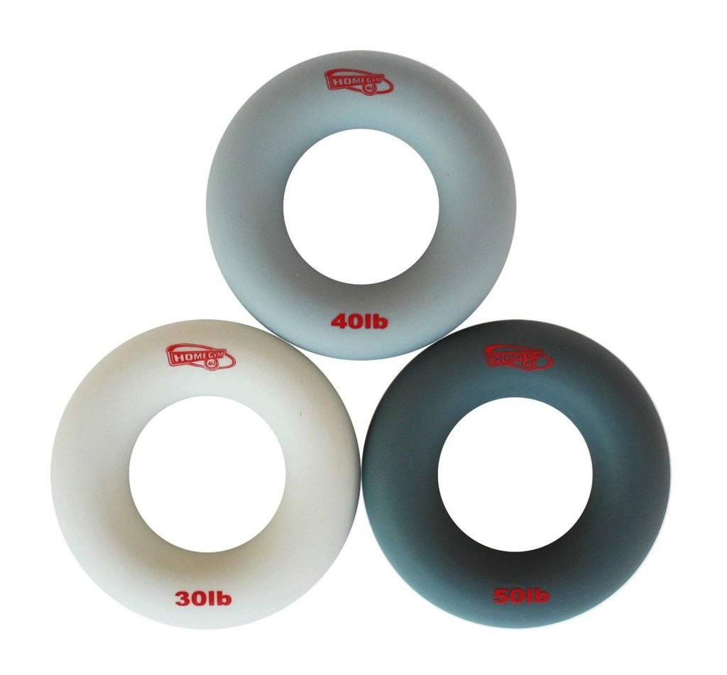 3-In-1 Hand Strengthener Grip Rings Round-Comfortable To Use-Increase ...