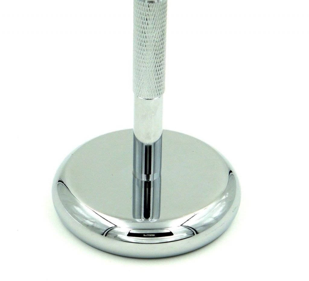 Razor Stand - Deluxe Chrome Razor Stand Safety Razor Stand Shaving ...