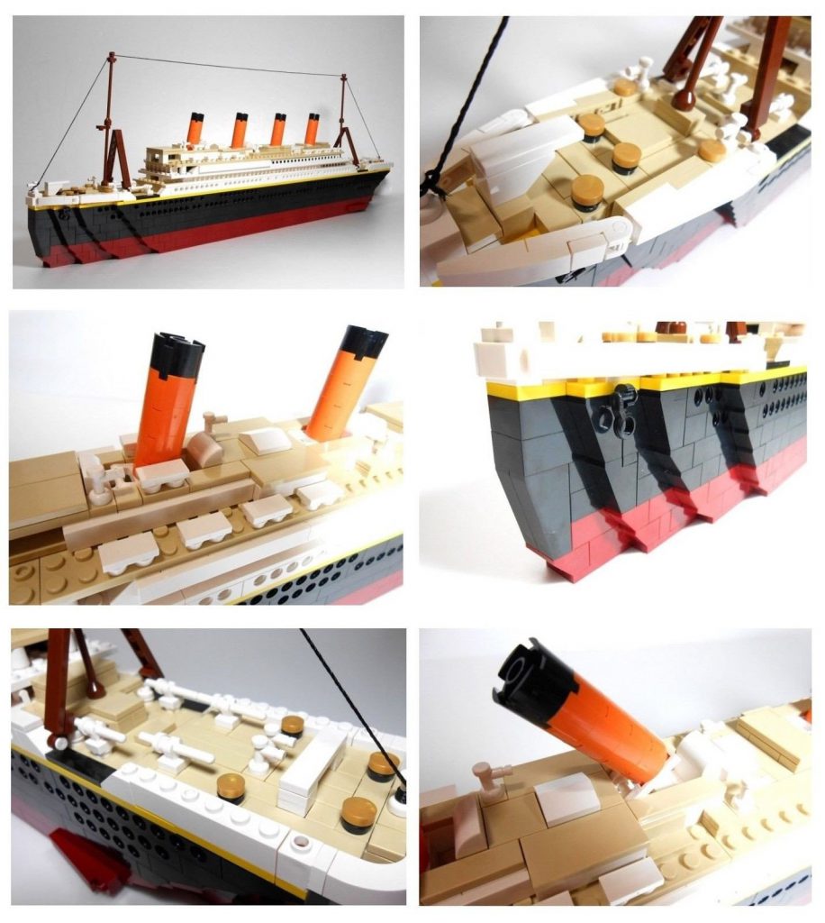 Oxford Titanic Building Block Kit Special Edition Assembly Blocks Bm ...