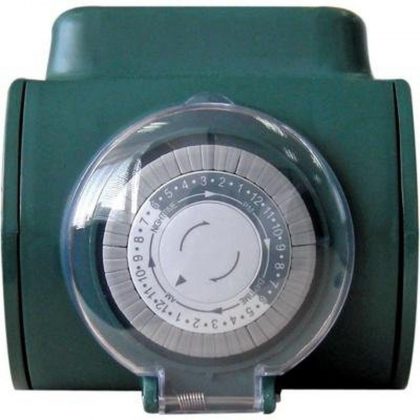 Defiant Outdoor Mechanical 6-Outlet Yard Stake Timer - Swiftsly