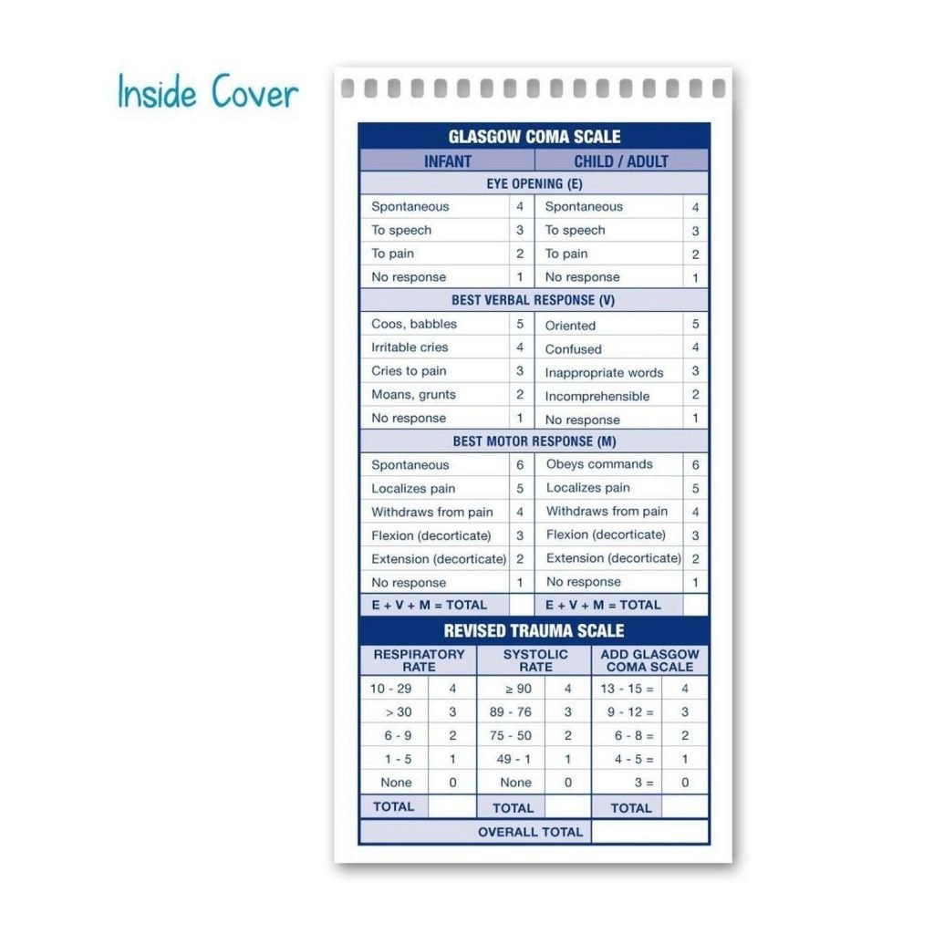 Emt / First Responders Vital Statistics Notebook (12 Pack) - Swiftsly