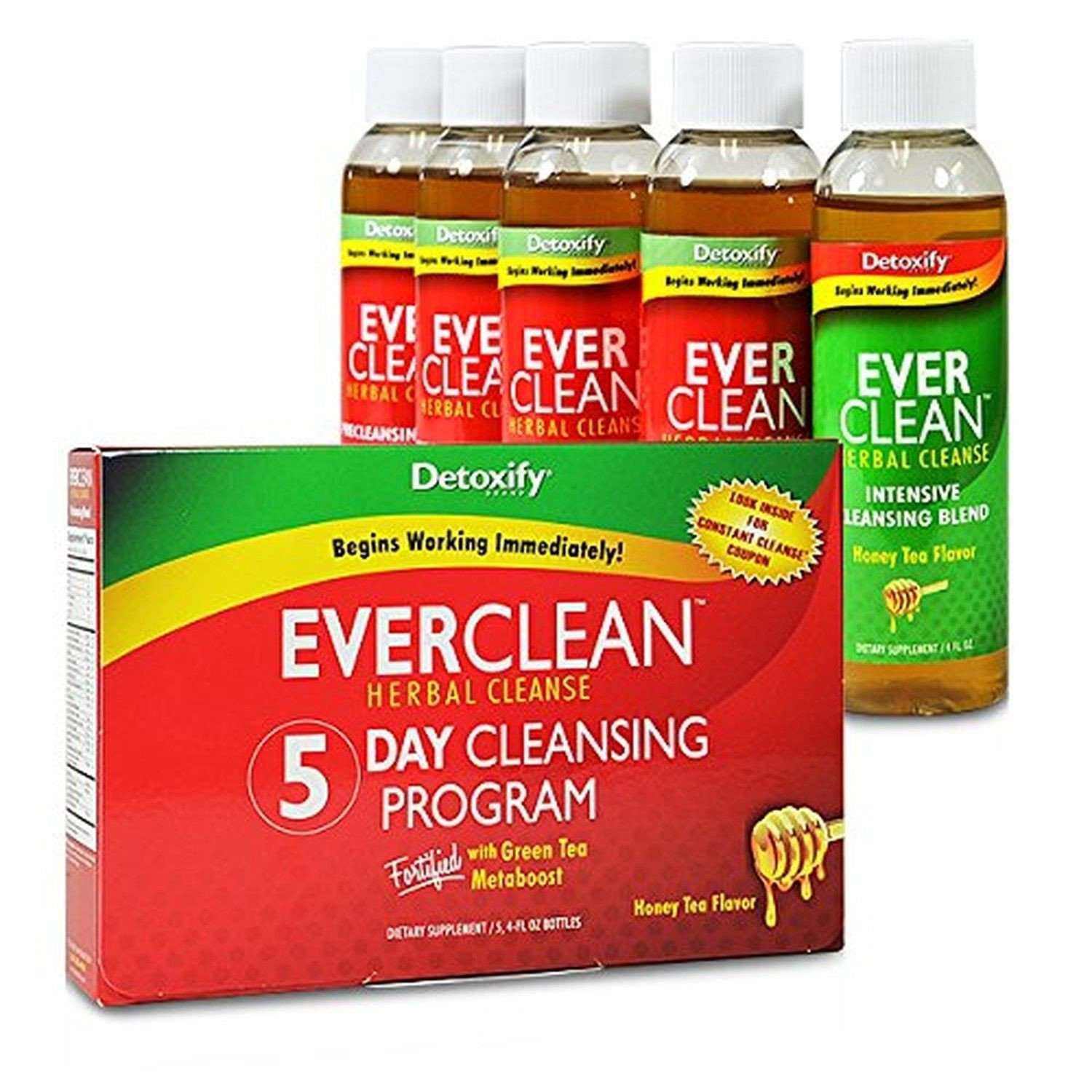 Detoxify Detox Ever Clean Herbal Cleanse 5 Day Cleansing Program5 4 Fl