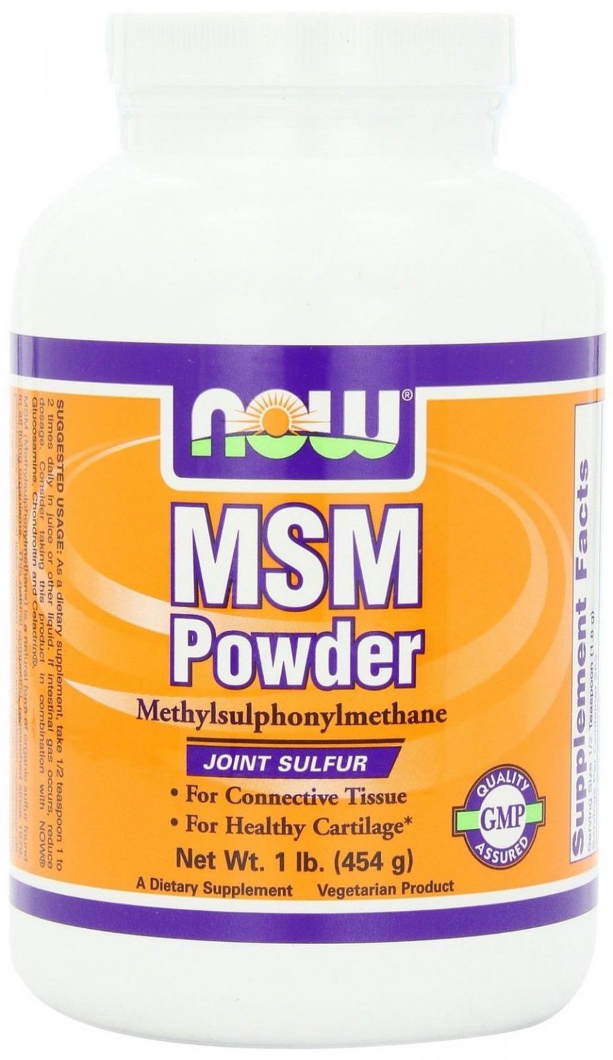 Now Foods Msm Pure Powder 1-Pound 1 Pound - Swiftsly