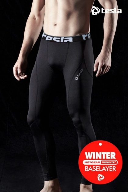 Tesla Men's Thermal Coldgear Compression Baselayer Pants Leggings ...