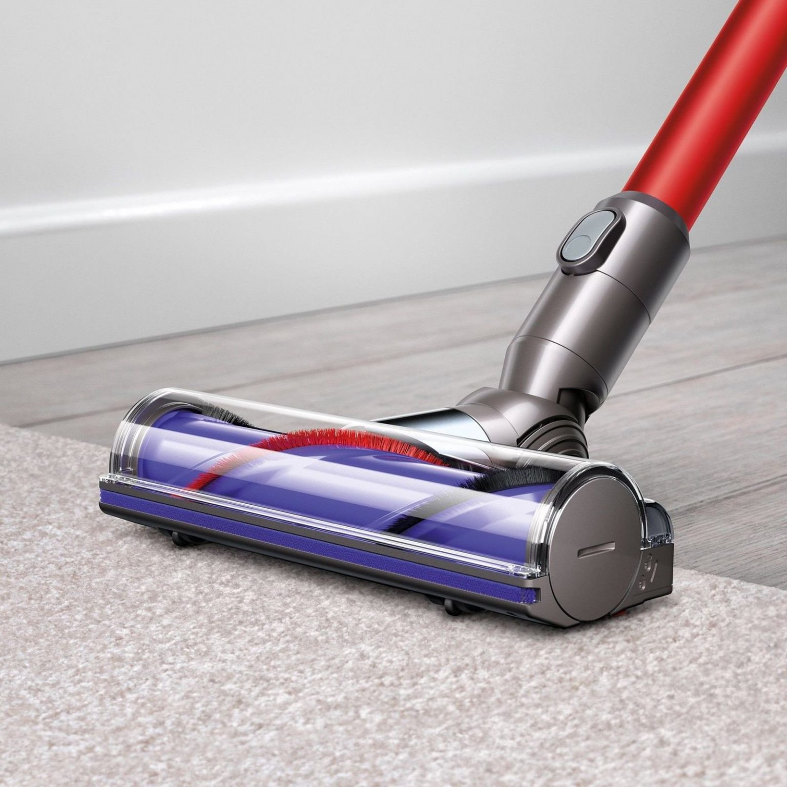 Dyson V6 Absolute Cord-Free Vacuum Red / Iron - Swiftsly
