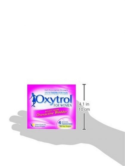 Oxytrol For Women Overactive Bladder Transdermal Patch 4 Count Swiftsly