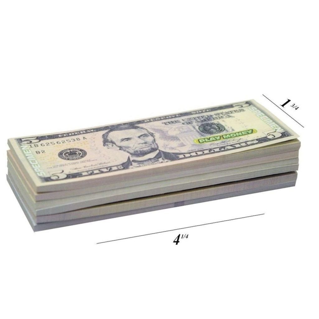 Real Looking Us Play Money - 30 Bills Of $1 $5 $10 $20 $50 & $100 ...