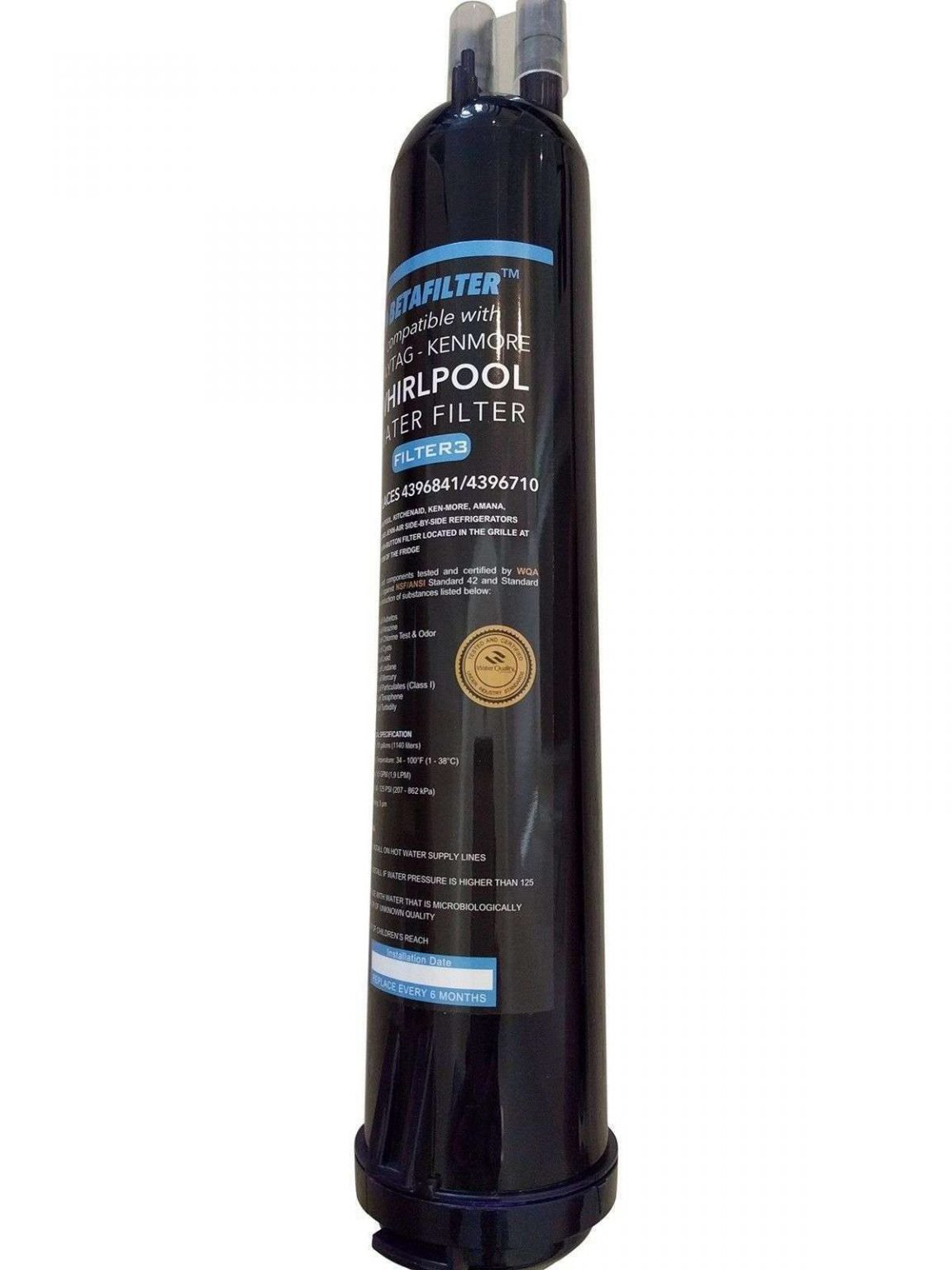 3-Pack Beta Water Filter Replacement Cartridge Compatible To Whirlpool ...