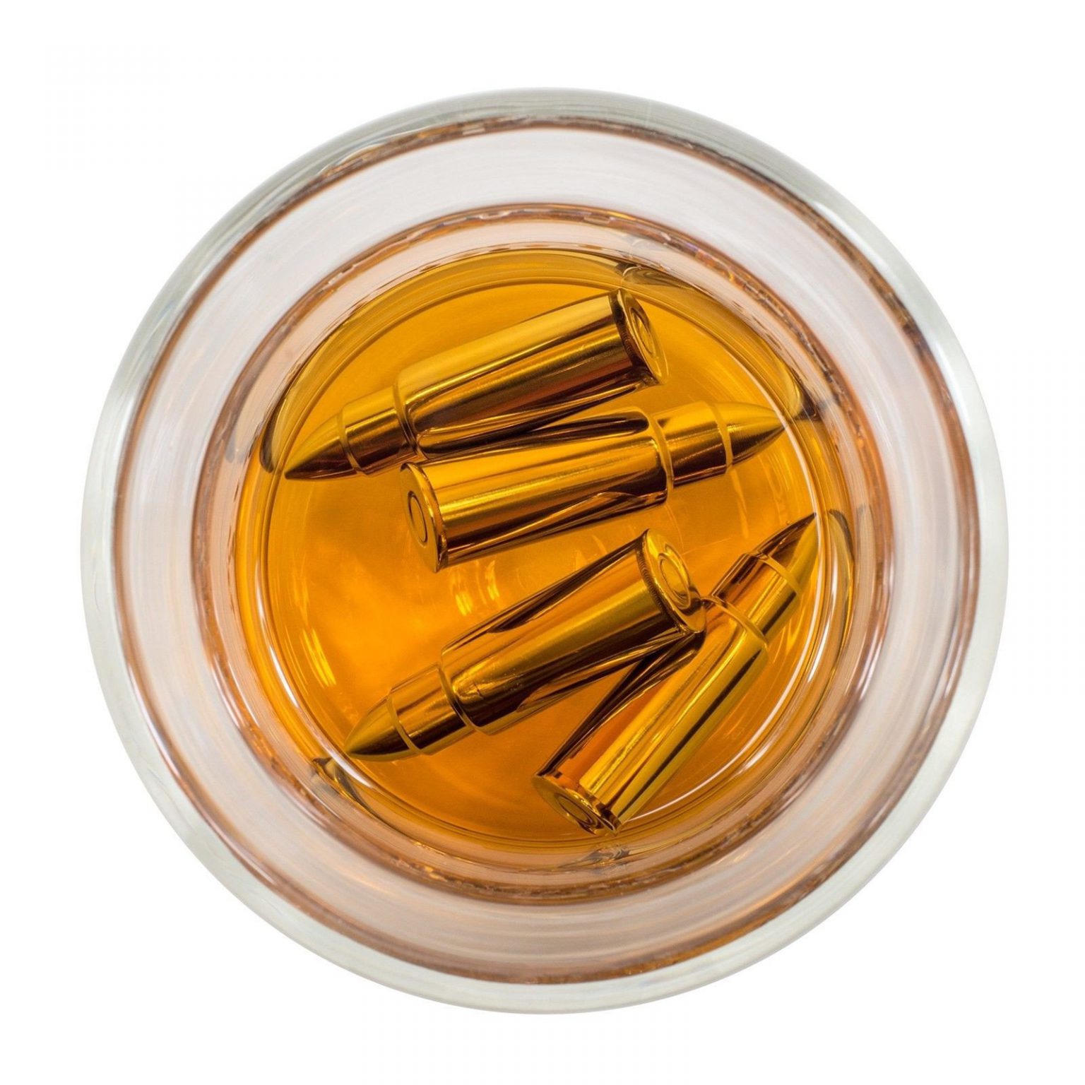 Bullet Shaped Whiskey Stones - Chills Drinks - Stainless Steel Gift Set ...