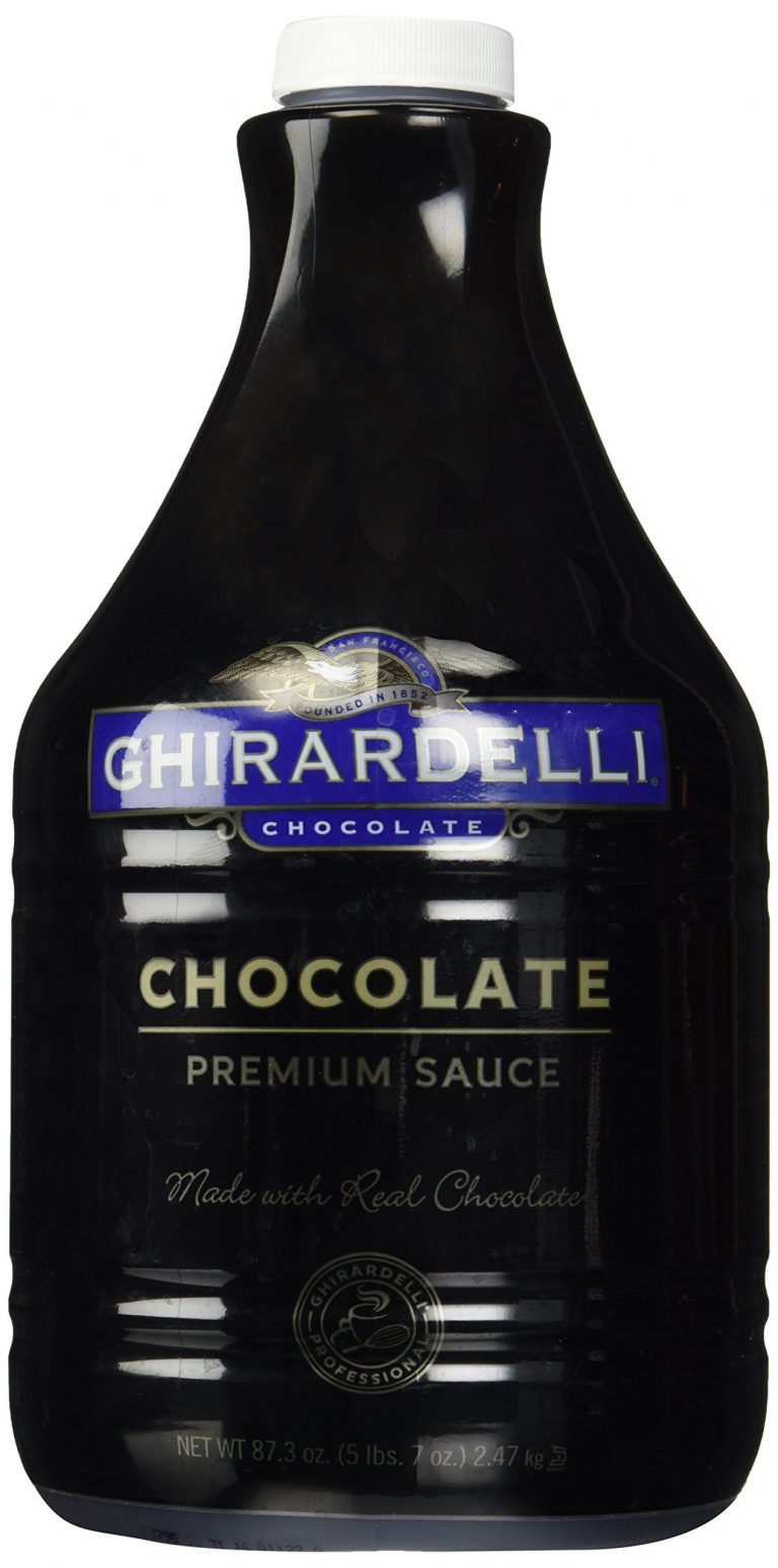 Ghirardelli Chocolate Flavored Sauce, Chocolate, 87.3-Ounce Packages ...