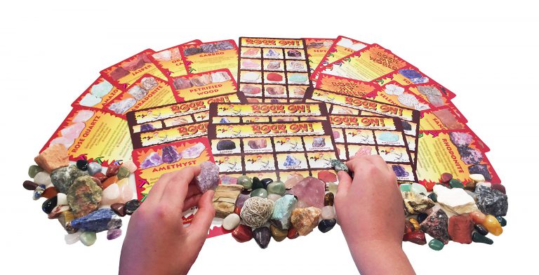 ROCK ON! Geology Game With Rock & Mineral Collection – Collect And ...
