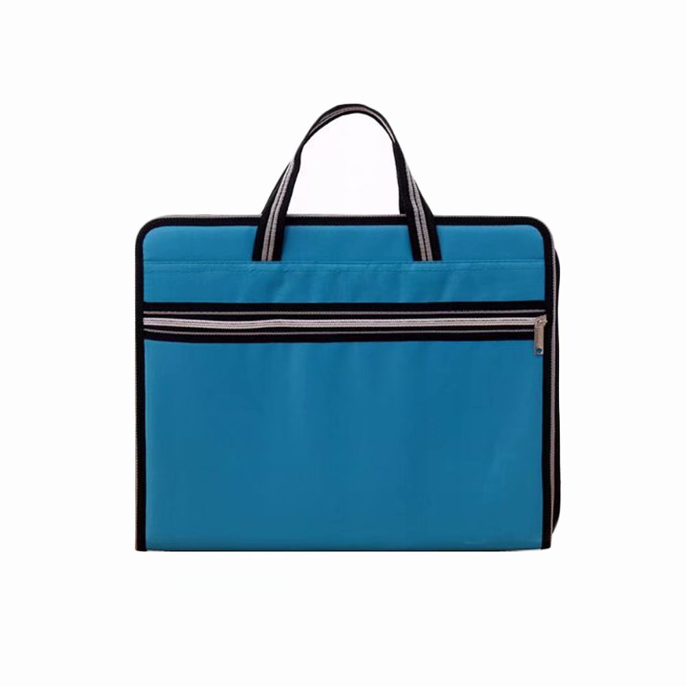 Portable 13 Pockets Expandable File Folders Canvas A4 Size Assorted ...