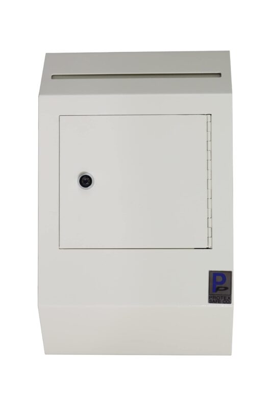 Protex Drop Box Security Lock Box (WDB-110),Heavy Duty,Piano Hinge ...
