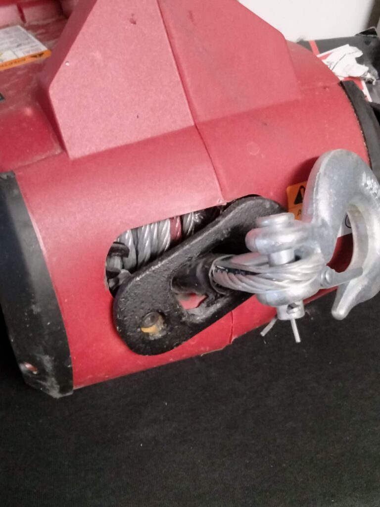 WARN 885000 PullzAll Corded 120V AC Portable Electric Winch With Steel ...
