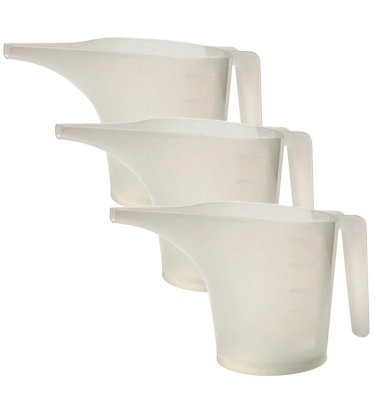 Norpro Plastic Measuring Funnel Pitcher, 2 Cup Capacity (Pack Of 3 ...