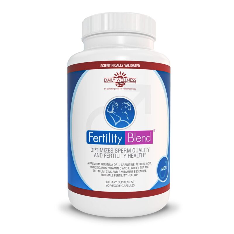 Fertility Blend Daily Wellness For Men - Male Fertility Supplement ...