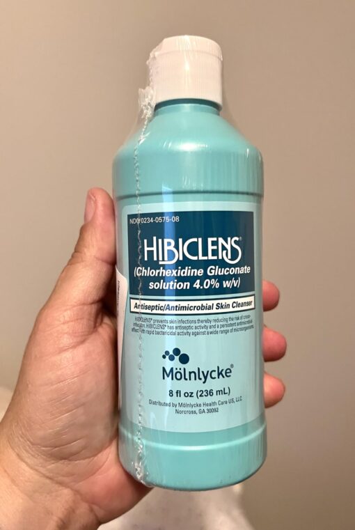 Hibiclens â€“ Antimicrobial, Antiseptic Soap And Skin Cleanser 8oz For ...