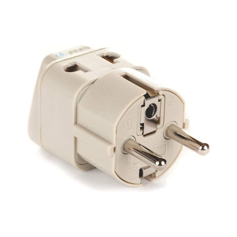 OREI European Power Adapter Plug, Perfect For Travel To Europe, Germany ...
