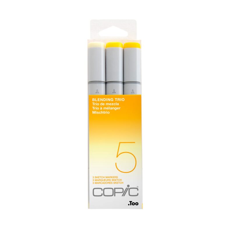 Copic Marker Sketch Blending Trio Markers, SBT 5, 3-Pack (SBT-5 ...