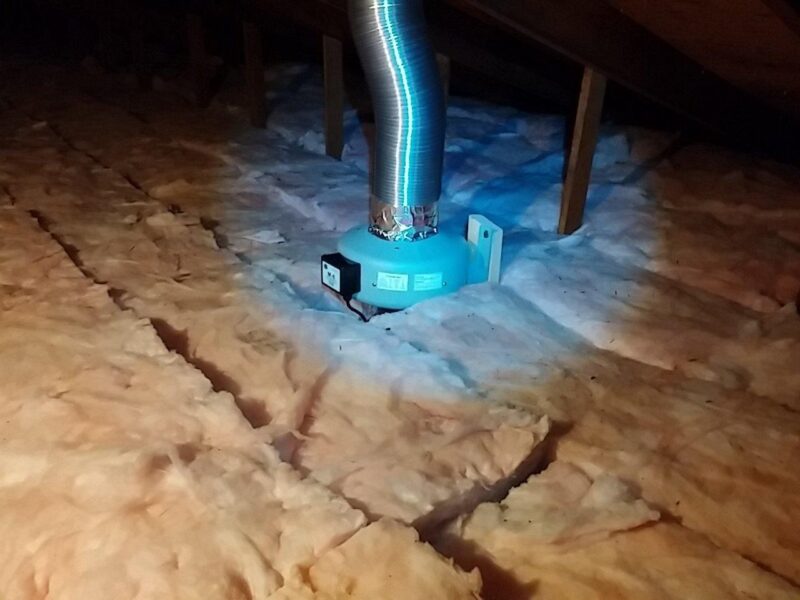 Tjernlund M-6 Inline Duct Booster Fan, Hydroponic Blower Heat Air ...