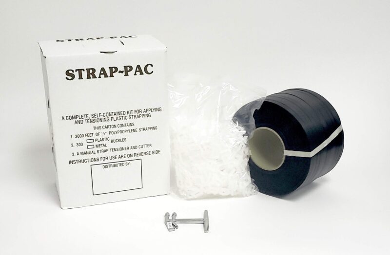 PAC Strapping SP-P Strap Pac Plastic Strapping Kit With Plastic Buckles ...