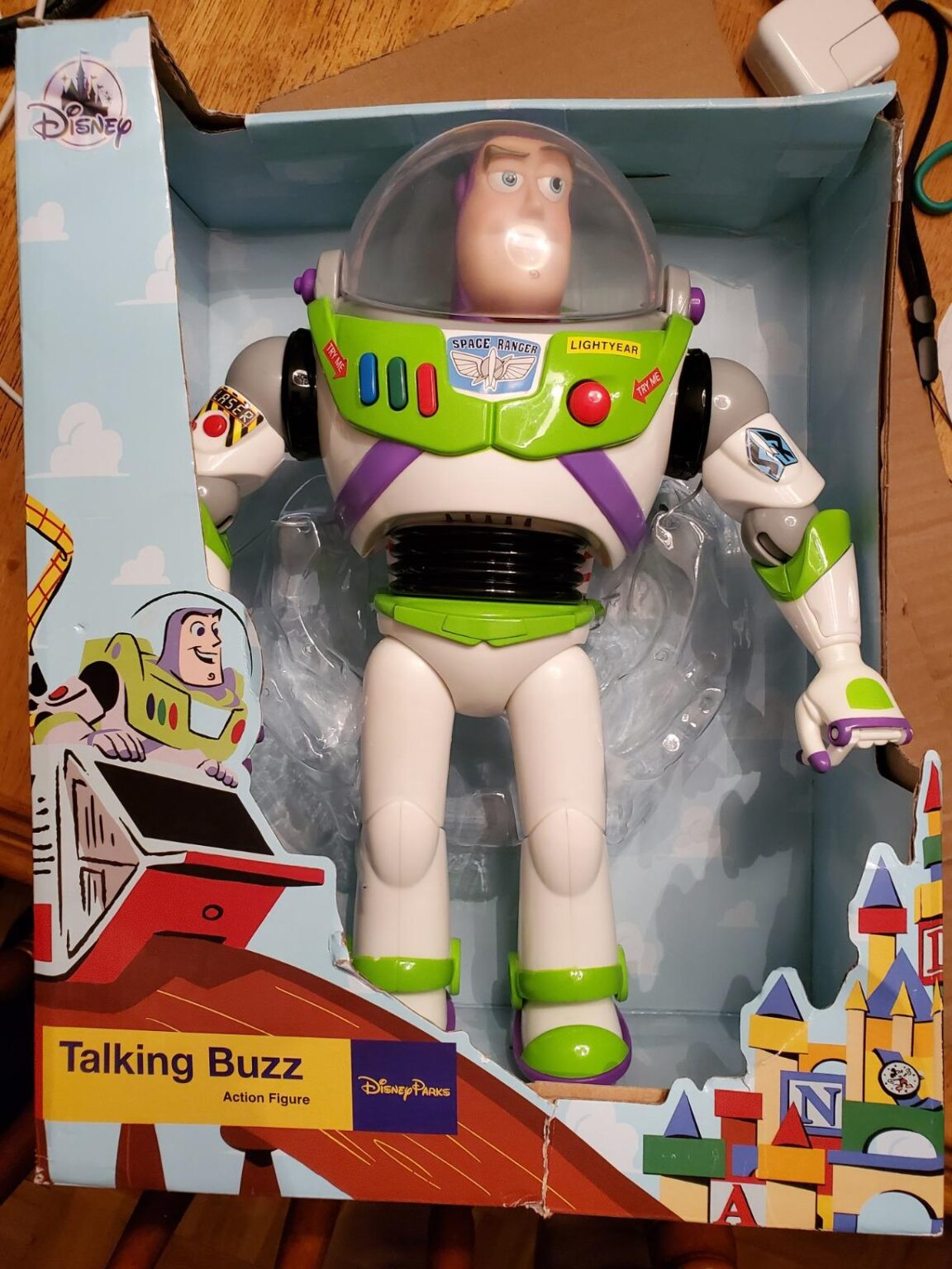 Posttoy Story Disney Advanced Talking Buzz Lightyear Action Figure 12