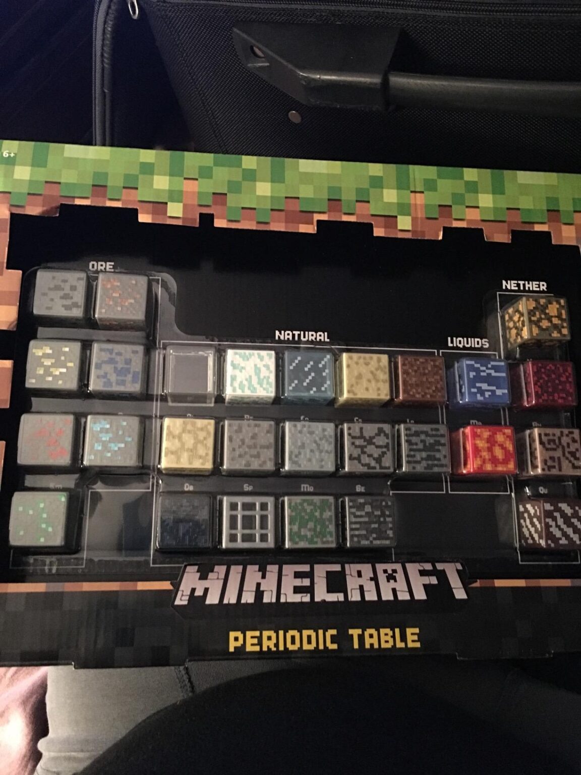 Mattel Minecraft Periodic Table Of Elements - Swiftsly