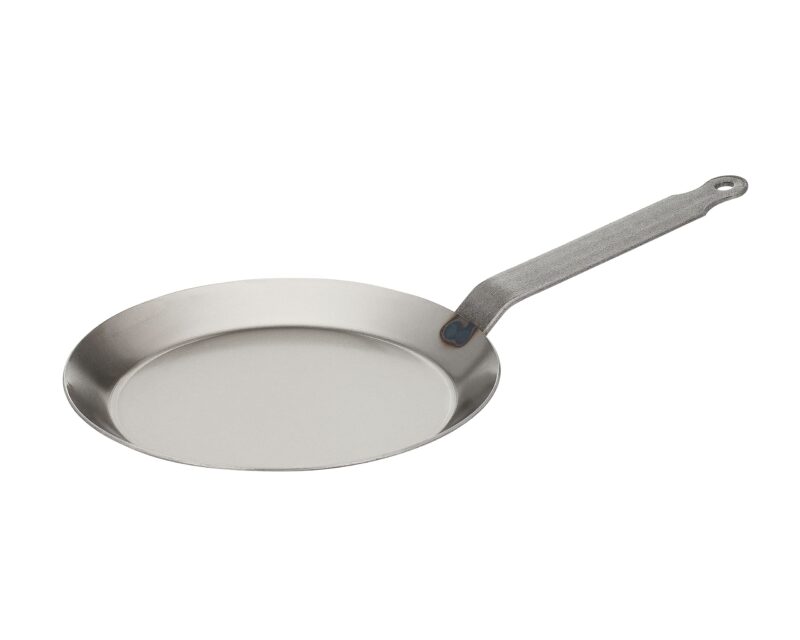 Matfer Bourgeat 062033 Round Crepe Pan, 8 5/8-Inch, Gray - Swiftsly