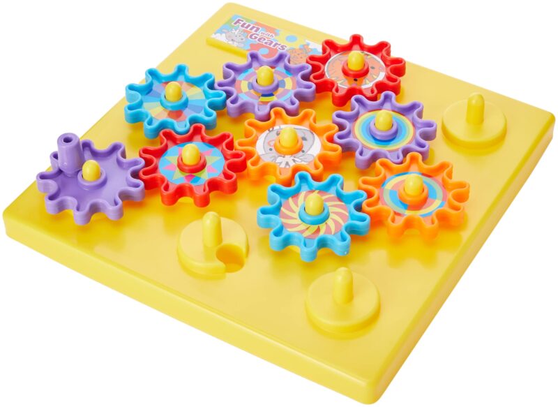 Fun Time Fun With Gears Toy 55363 1 Multi-colored - Swiftsly