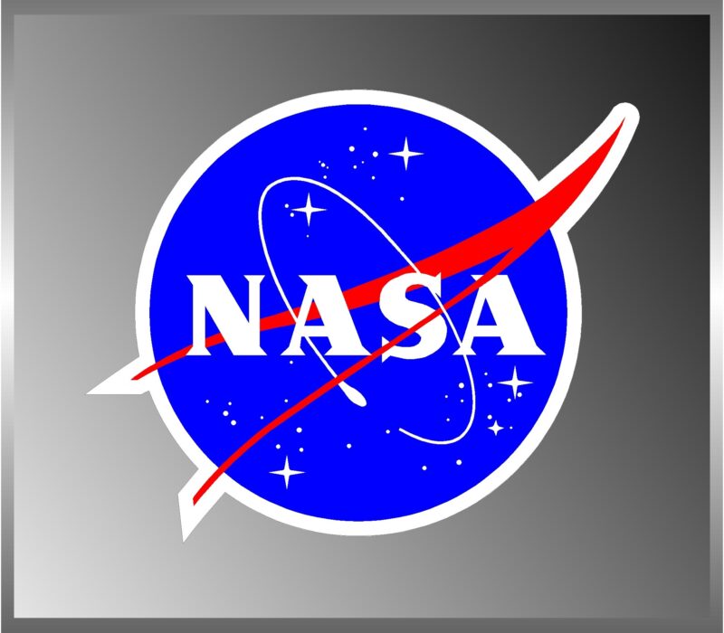 NASA Seal USA Space Cosmos Logo Vinyl Sticker 4 X4 4" (1 Decal) - Swiftsly