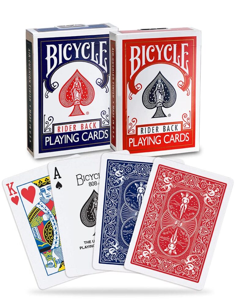 Bicycle Standard Rider Back Playing Cards, 2 Decks Of Playing Cards ...