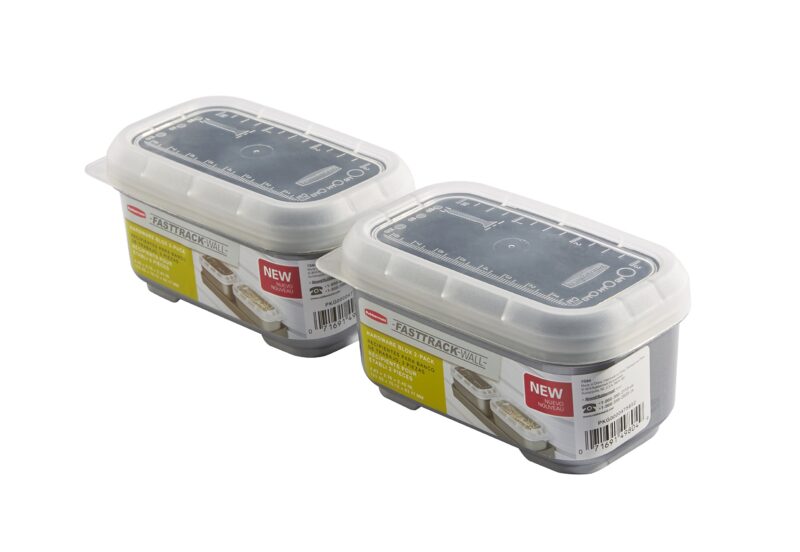 Rubbermaid FastTrack Garage Wall Bench Blox Bins, For Use With ...