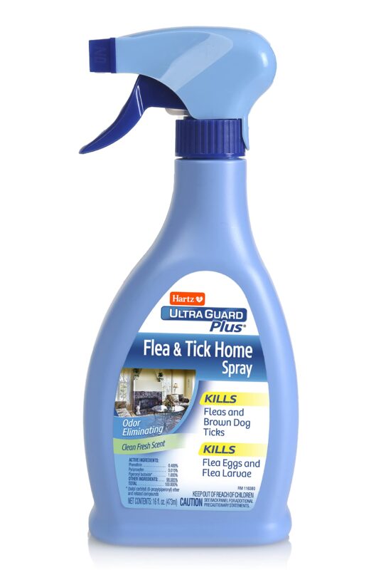 Hartz UltraGuard Plus Flea & Tick Home Spray, Kills Fleas And Ticks ...