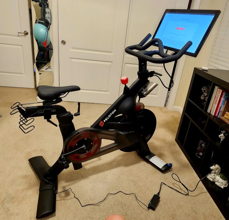 Original Peloton Bike | Indoor Stationary Exercise Bike With Immersive ...