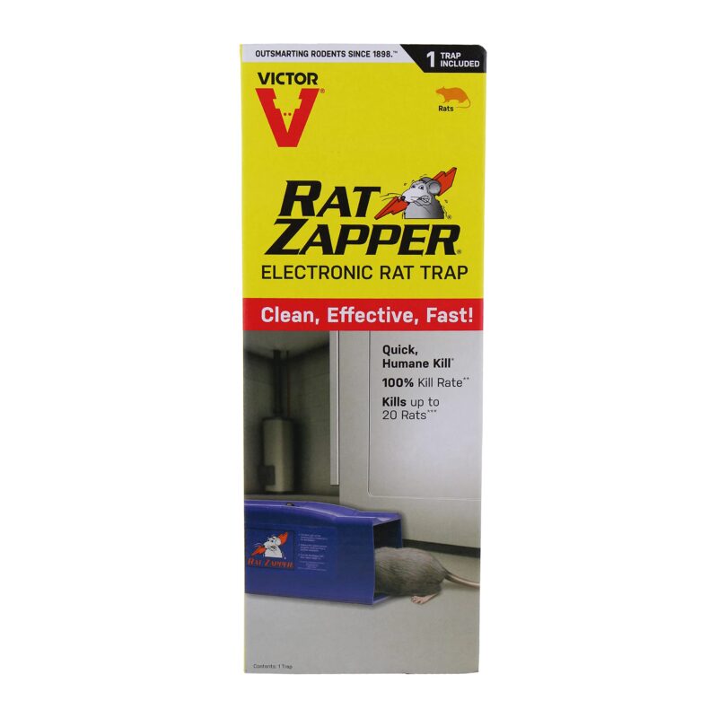 Rat Zapper Classic RZC001-4 Indoor Electronic Mouse And Rat Trap - 1 ...