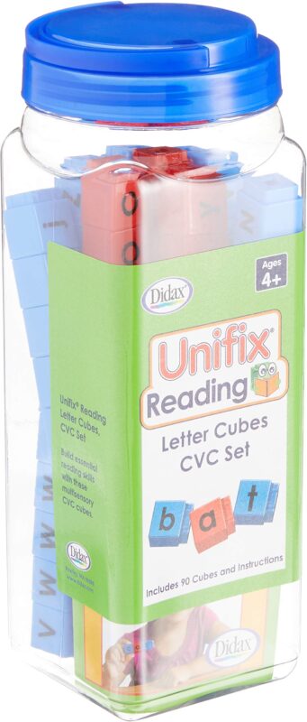 Didax Educational Resources CVC Unifix Letter Cubes (Set Of 90) - Swiftsly