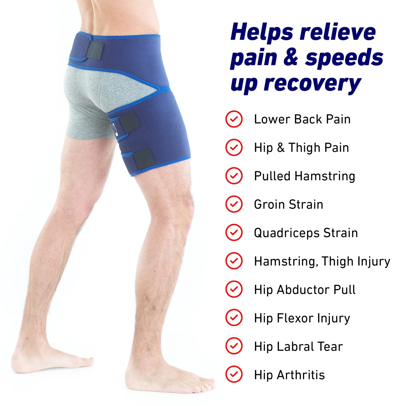 Neo-G Groin Brace For Thigh Or Hamstring Injury. Groin Brace For Men ...