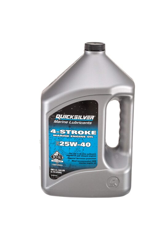 Quicksilver 25W-40 Marine Engine Oil Mineral Gallon - Swiftsly