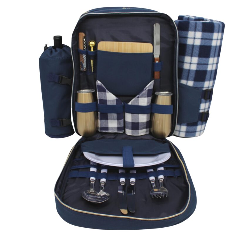 Picnic Backpack For Adventures,Insulated Picnic Backpack For 2, Great ...