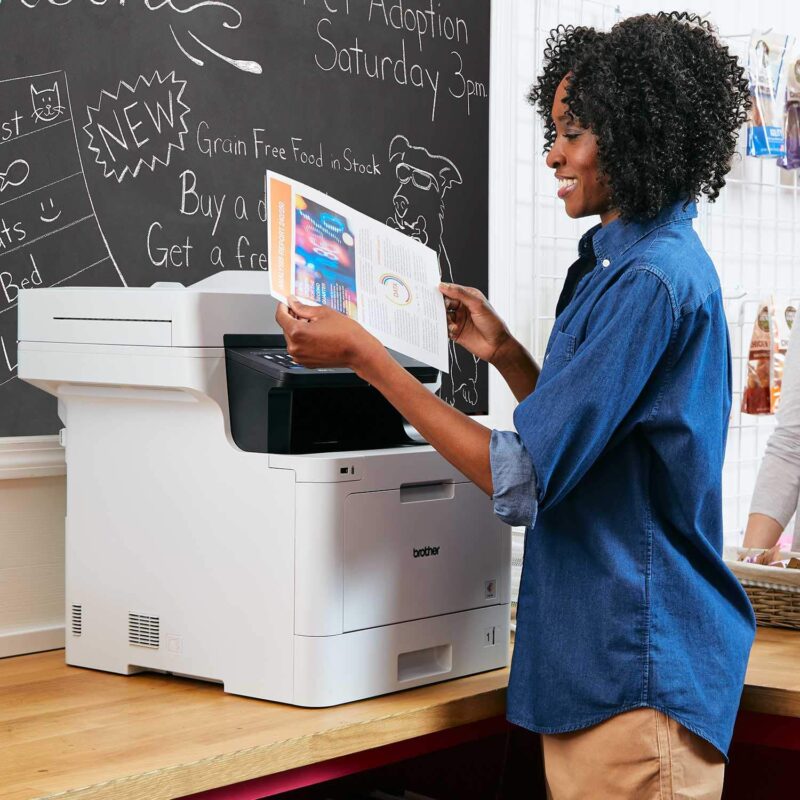 Brother MFC-L8900CDW Business Color Laser All-in-One Printer, Amazon ...