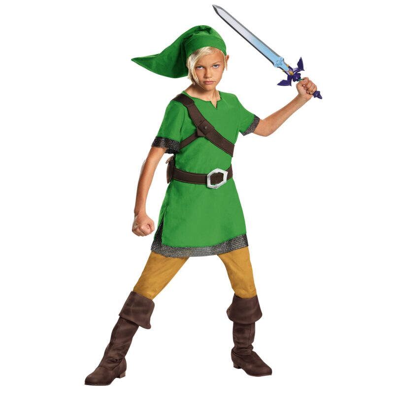 Link Classic Costume, Large (10-12) Large (10-12) - Swiftsly