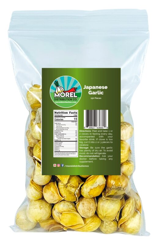 Japanese Garlic - AJO Japones (100% Natural) 150 Per Bag - Swiftsly