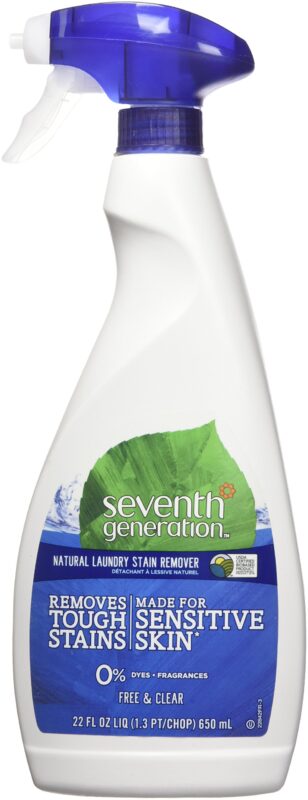 Seventh Generation Natural Stain Remover Spray, 22 Oz, 2 Pack - Swiftsly