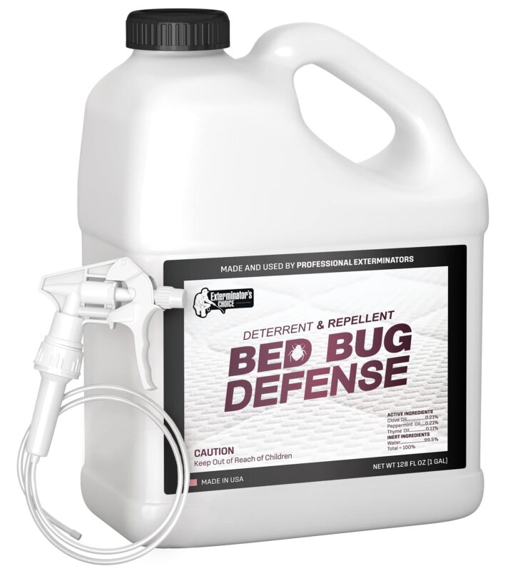 Exterminators Choice Bed Bug Defense Spray - Gallon Size - Effective ...
