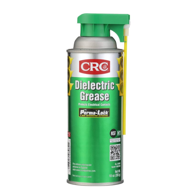 CRC Dielectric Grease 03082 – 10 WT OZ, NSF H1 Registered Non-Curing ...