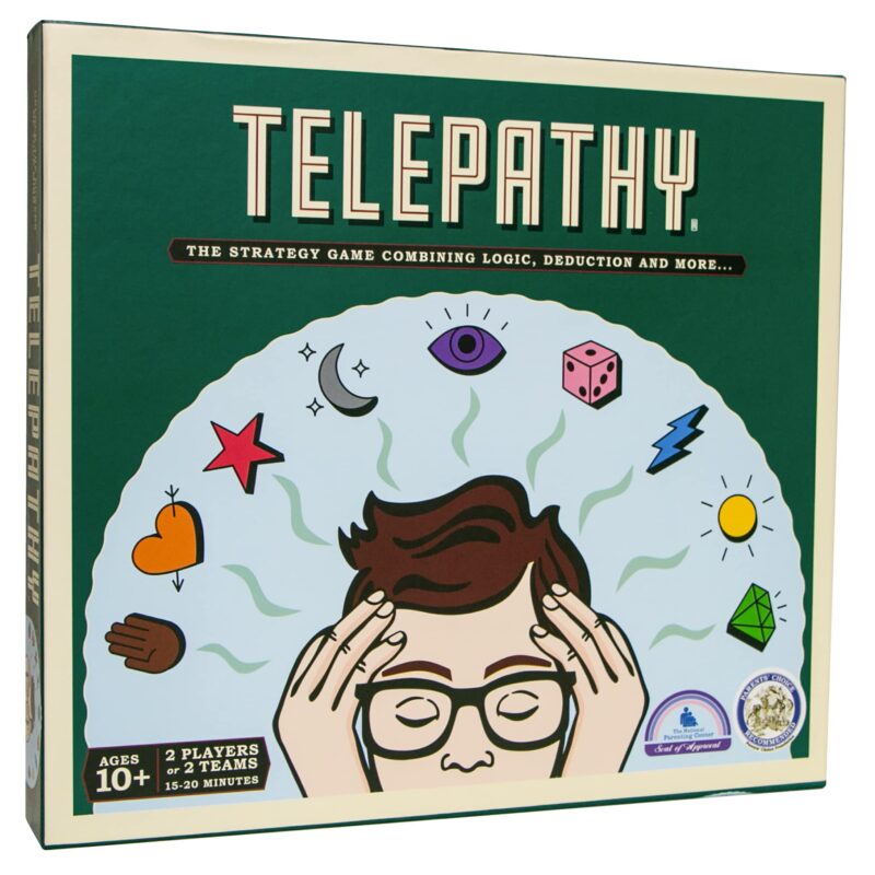 Mighty Fun! - Telepathy® Board Game - Award-Winning Strategy Board Game ...
